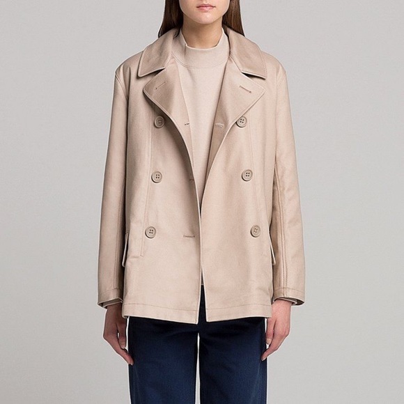 Uniqlo | Jackets & Coats | Uniqlo U Trench Pea Coat | Poshmark